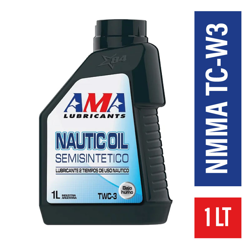 Lubricante AMA Nautic Oil TC-W3 1 LT - Mayorista Oil Center