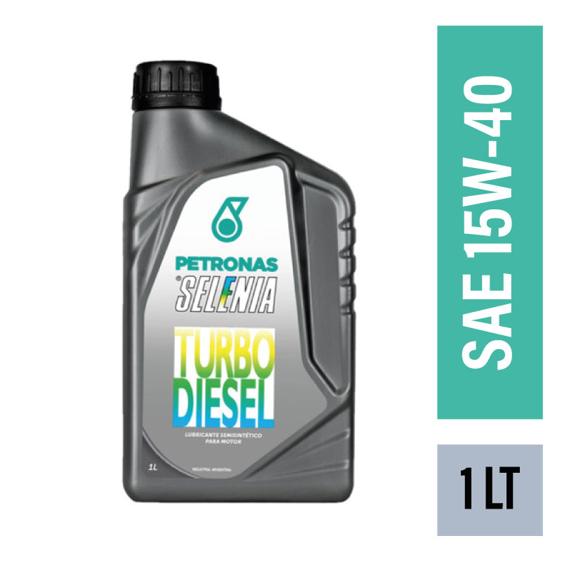 Lubricante Petronas Selenia TURBO DIESEL 15W-40 1 LT - Mayorista Oil Center