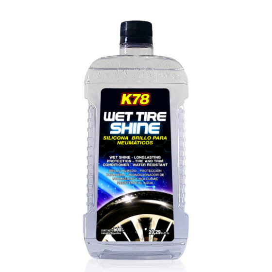 Silicona Brillo para Neumáticos K78 Wet Tire Shine 600 ML - Mayorista ...